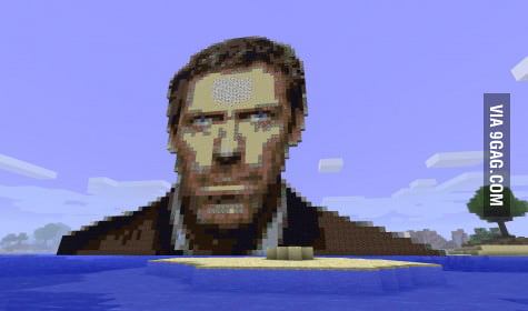 Minecraft House... You're doing it wrong - 9GAG