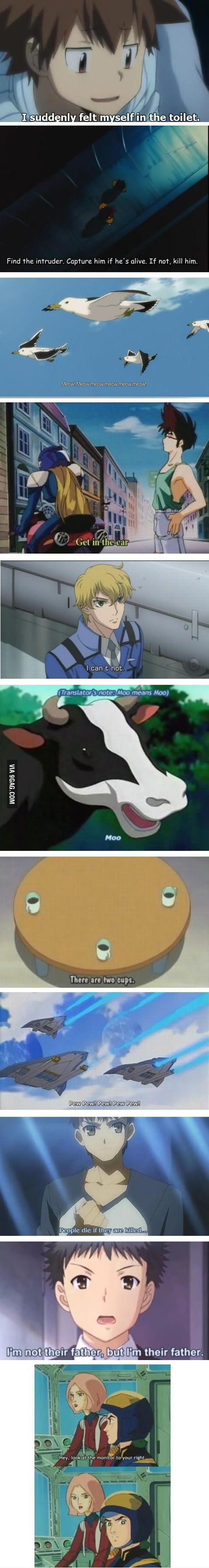 Best of anime subtitles - 9GAG