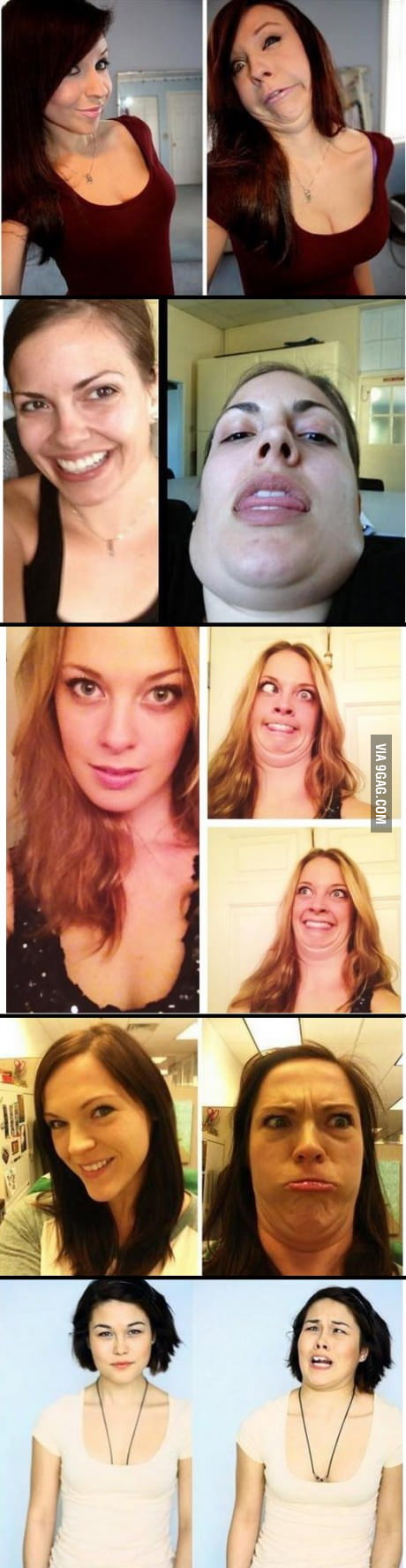 Pretty girls making derp face - 9GAG