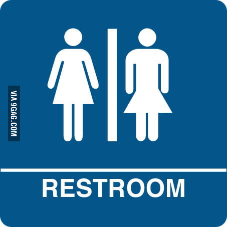 Bathroom sign in Scotland - 9GAG