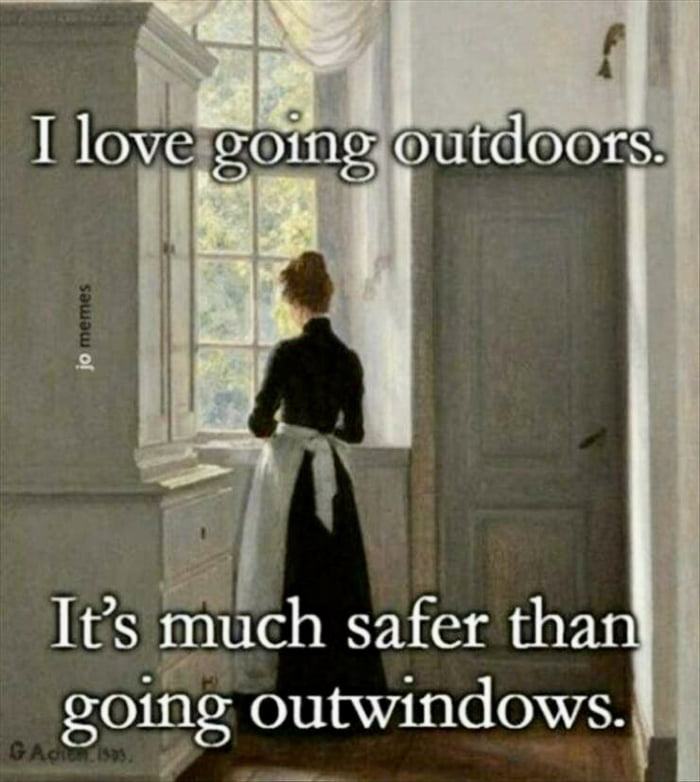 Defenestration can be fatal - 9GAG