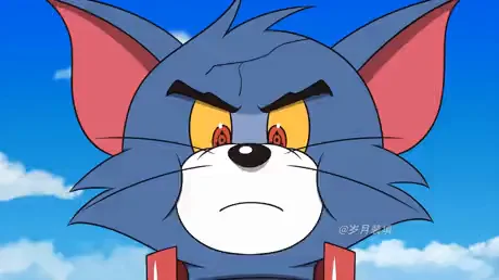 Tom From Tom And Jerry Angry Face