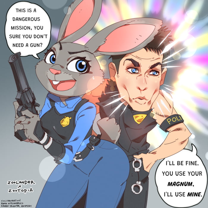 Zootopia x Zoolander - 9GAG