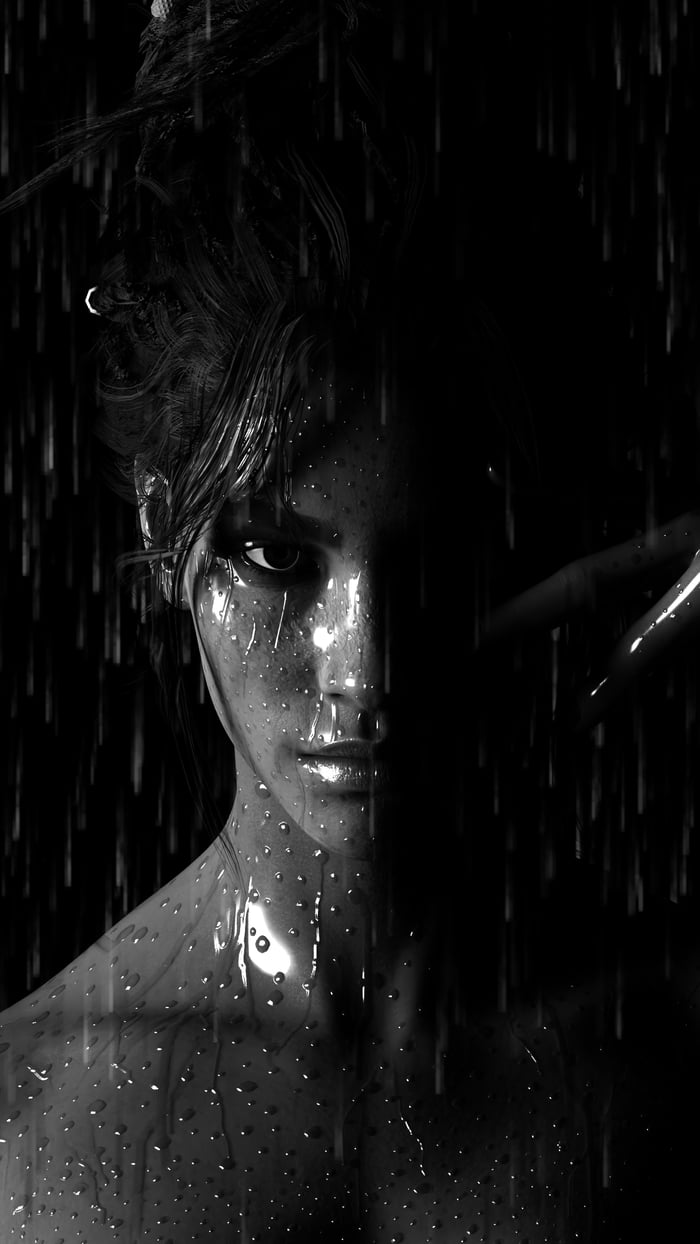 Panam Palmer in the rain - 9GAG