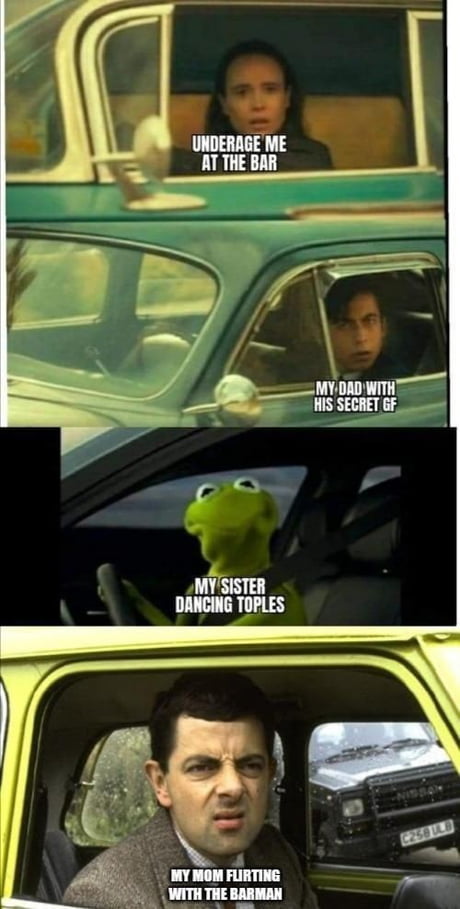 Kermit Driving Face