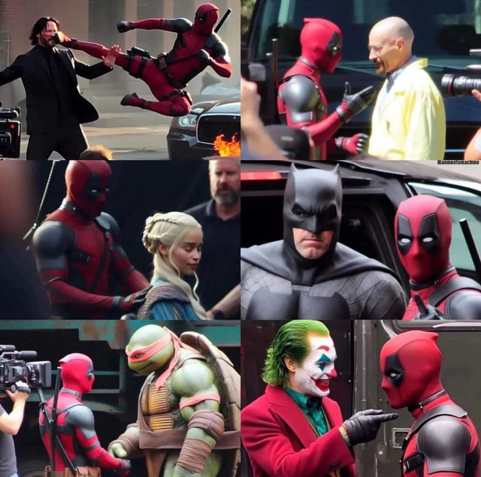 Deadpool 3 leaked pictures - 9GAG