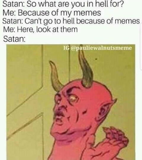 Satan Tbt Memes