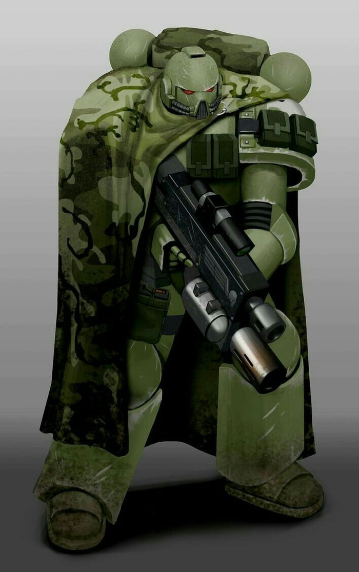 When you're a space marine but you have to be stealthy. Sad face. - 9GAG