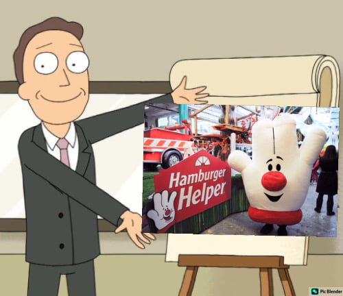 Let's not forget that Jerry Smith was the Hamburger Helper guy - 9GAG