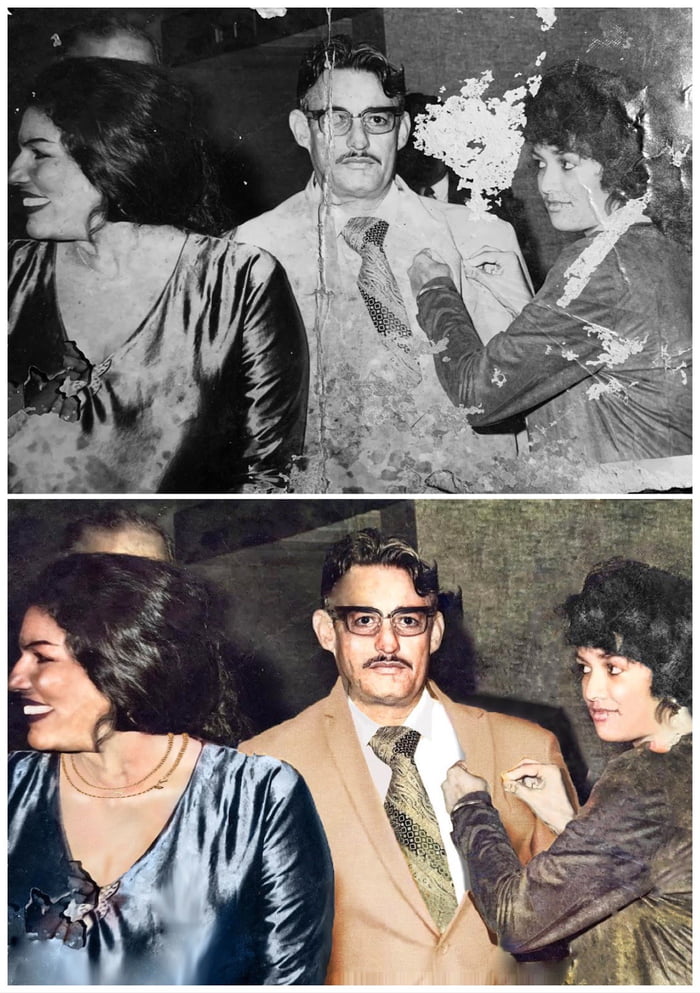 Restore Old Damaged Photos My Practices In Photoshop 9GAG restore-old-damaged-photos-my-practices-in-photoshop-9gag