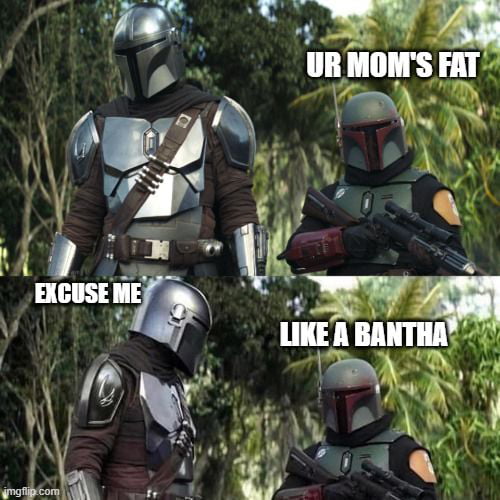 Like a bantha - 9GAG