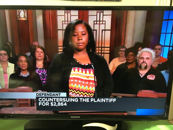 That one time Guy Fieri was in the audience of a Judge Mathis show - 9GAG