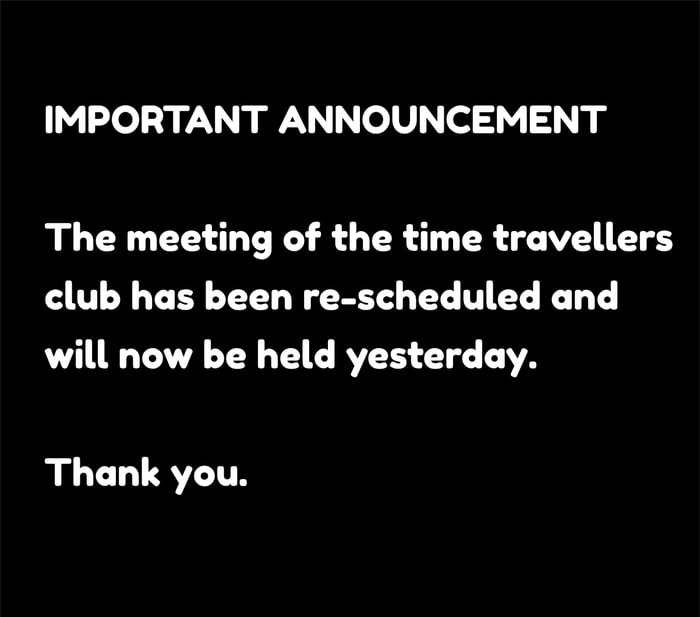 Please update your calendars - 9GAG