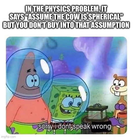 Physics Problem Memes