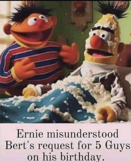 Bert Sesame Street Meme