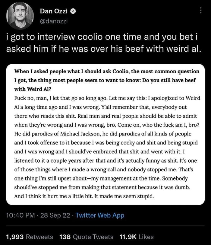 Coolio Cooled down - 9GAG