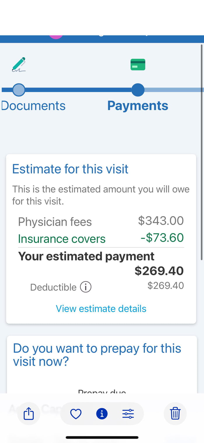 Moved to the USA.. pay expensive health insurance and this is all it ...