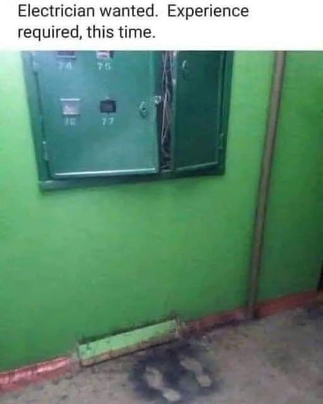 Best Funny electrician Memes - 9GAG