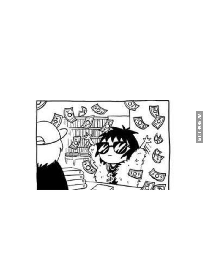 That's how I spend my money on food (c) sarah andersen - 9GAG