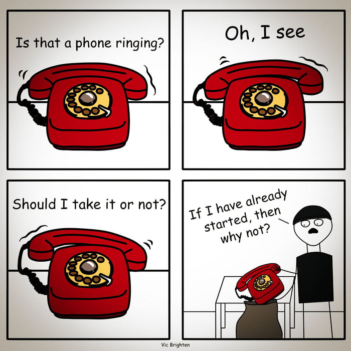 Phone ringing... - 9GAG
