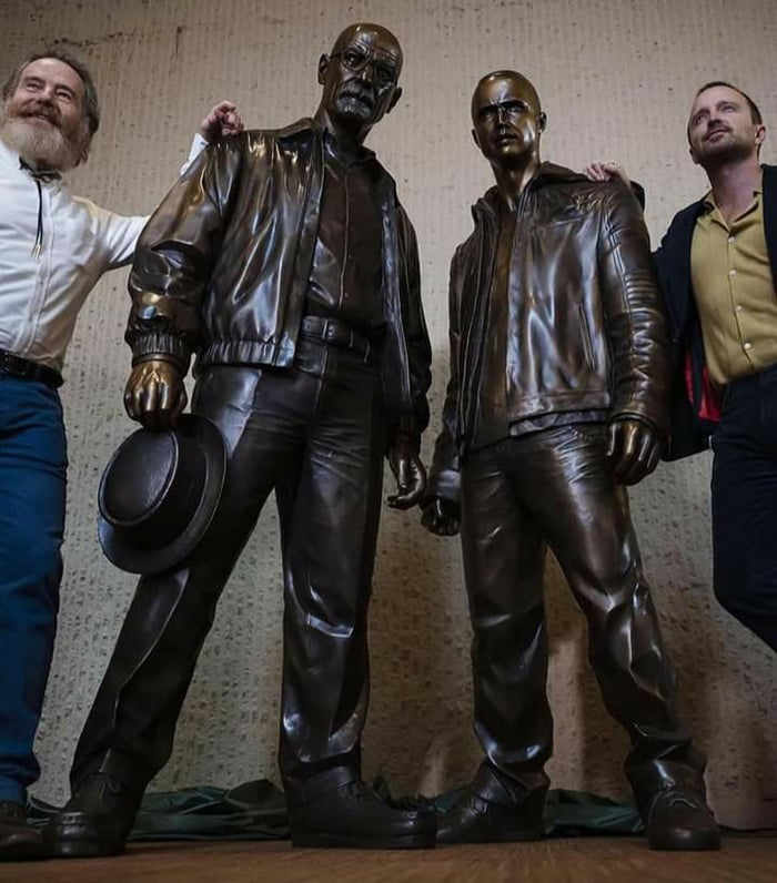 ABQ put up these neat statues yesterday. As you can imagine there are ...