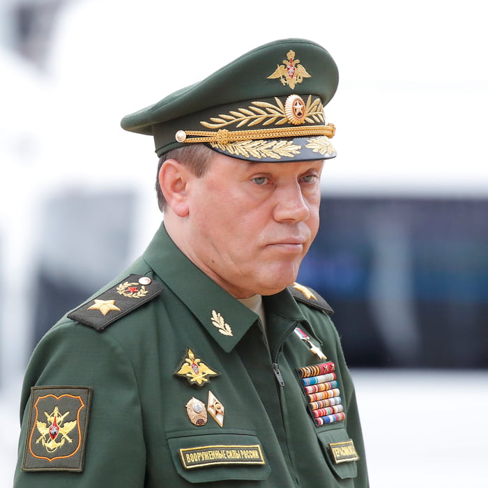 Valery Gerasimov. He used to be a top ranked Russian General, but then ...