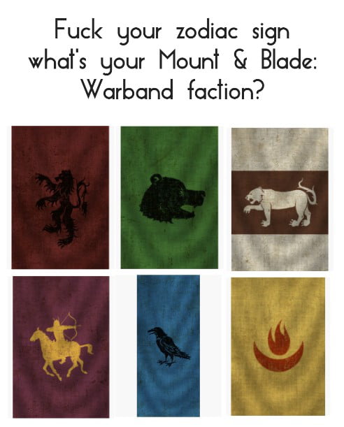 Always has been and always will be Sarranid - 9GAG