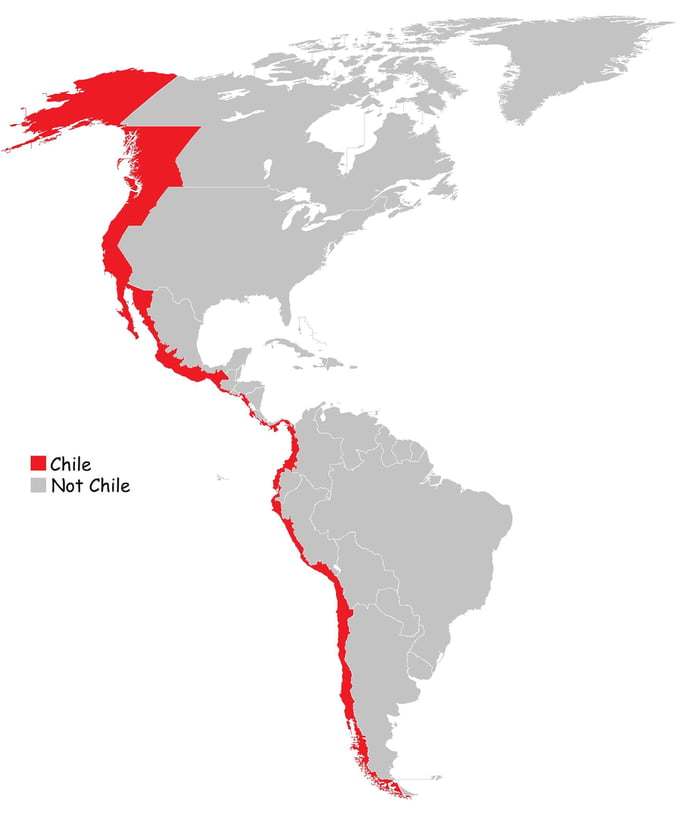 Chile referendum annexes the entire west coast of America to create the ...