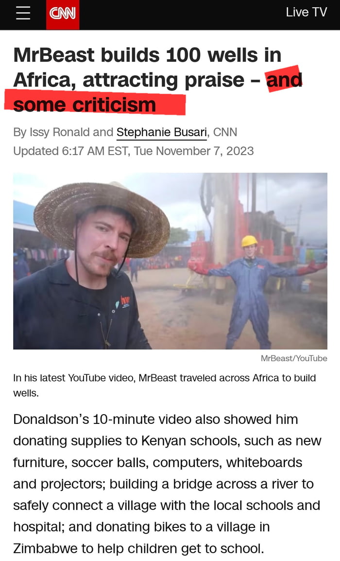 Kenyan politician Francis Gaitho criticized Mrbeast’s video, saying on ...