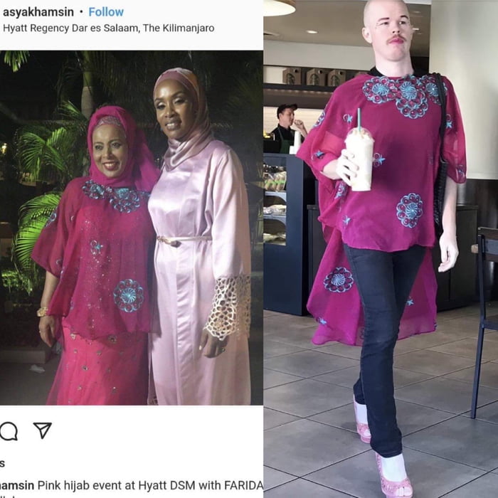 One of the many *one of a kind* stolen clothes that Sam Brinton wore ...