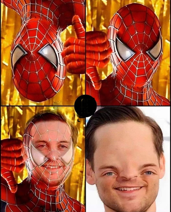 Spider Man forehead - 9GAG