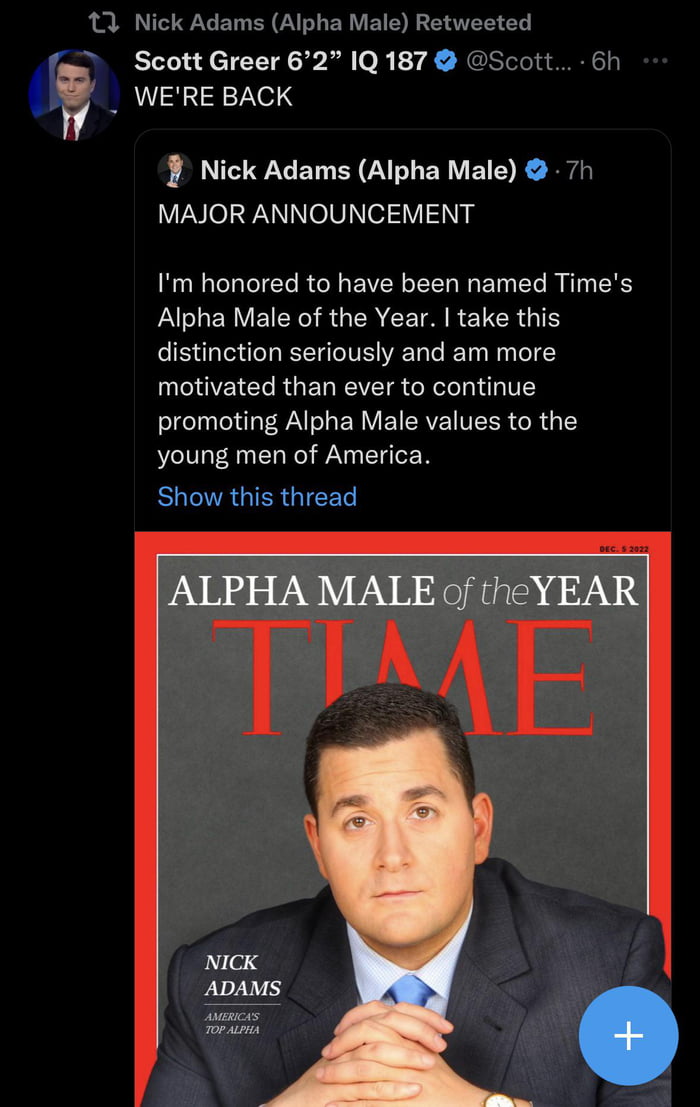 His face just screams alpha male - 9GAG