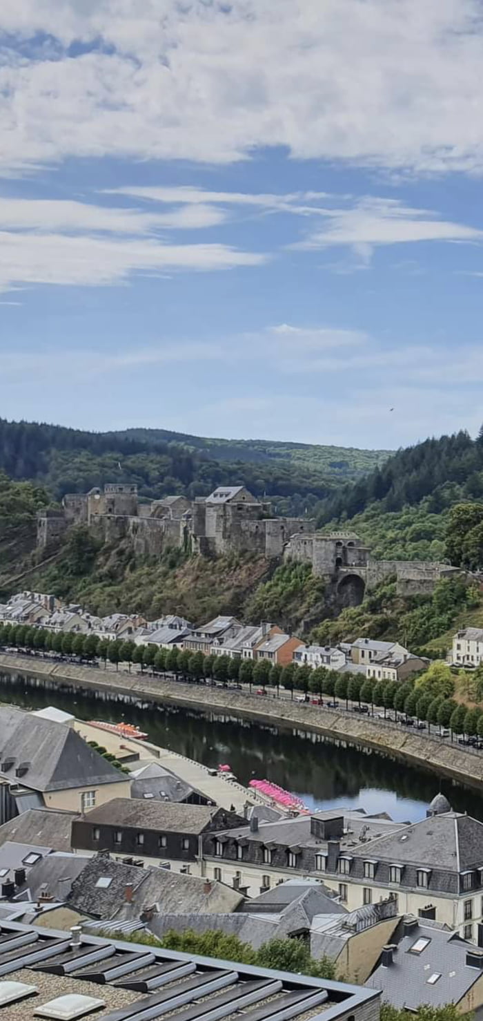 Today i visited the magnificent "Château fort de Bouillon", house of ...