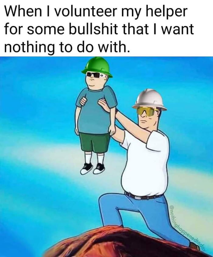 I hate training except when it's time to do inventory counts or it's ...