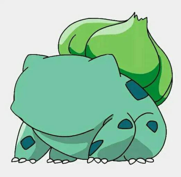Give bulbasaur a face! Ill start... - 9GAG