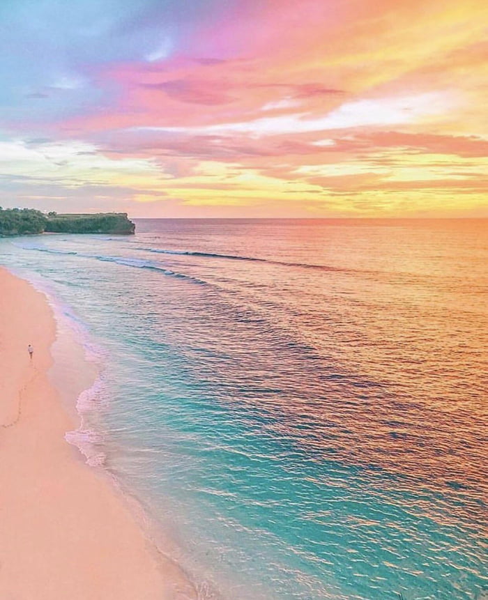 Colorful sunshine at Bali of Indonesia - 9GAG