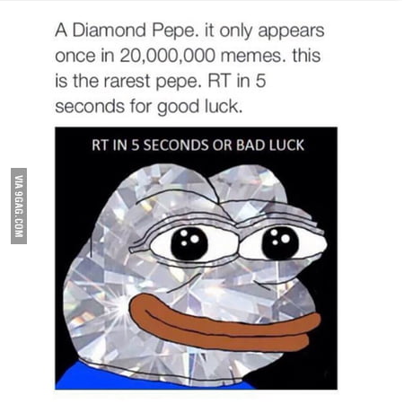 Diamond Pepe Memes Diamond Pepe (@pepediamondeth) / X