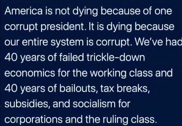 US entire system is corrupt - 9GAG