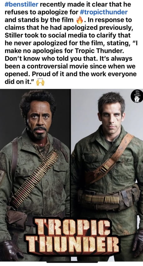 Tropic Thunder Meme The