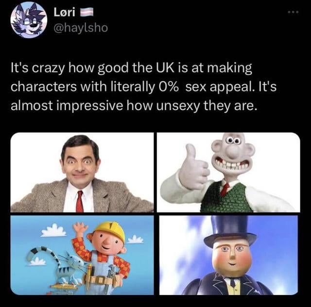 The UK character design philosophy is truly unique. - 9GAG
