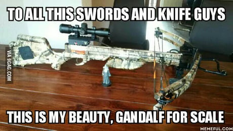 Best Funny crossbow Memes - 9GAG
