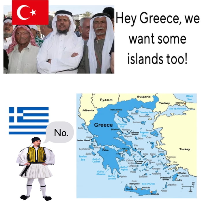 Why is Greece so mean - 9GAG