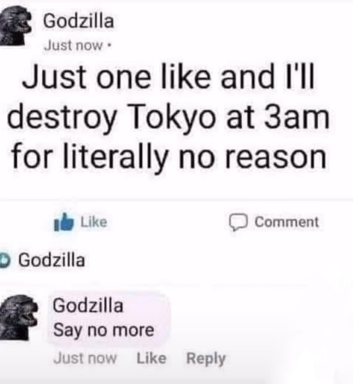 Just 1 like and I'll do the same with yo mom - 9GAG