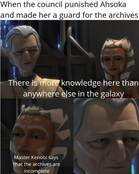 Best Funny ahsoka tano Memes - 9GAG