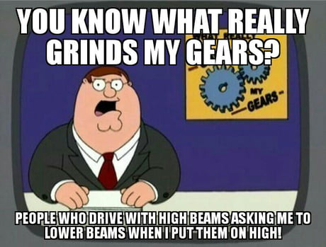 High Beams Meme - The Best Picture Of Beam