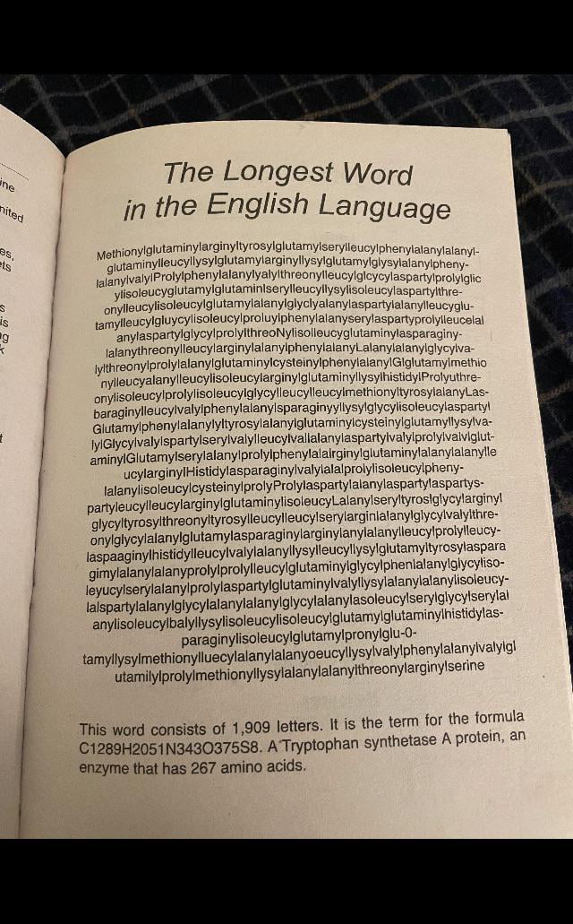 Longest word in English language - 9GAG