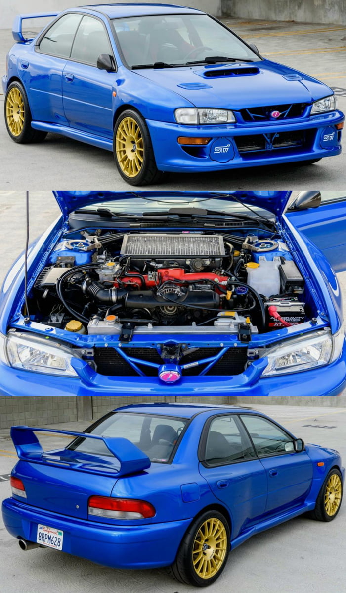 2001 Subaru Impreza 2.0T EJ207 Flat-Four 6spd - 9GAG