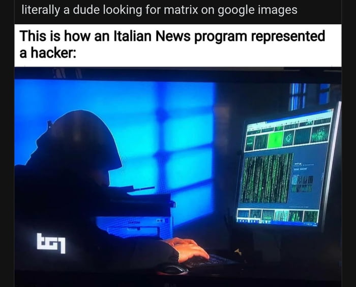 Italian hacker dude - 9GAG