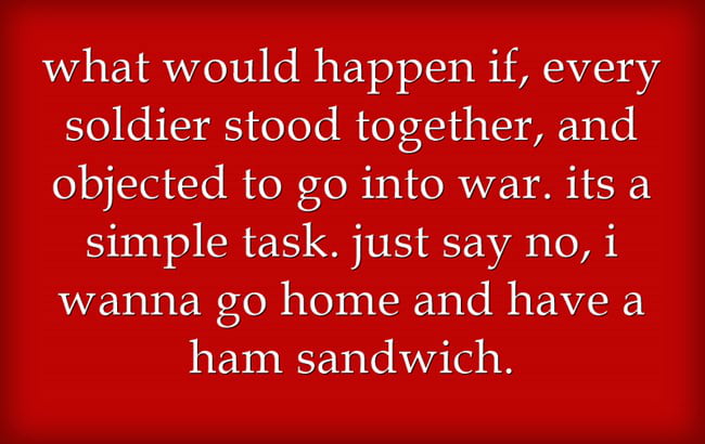 A simple "no" would suffice - 9GAG