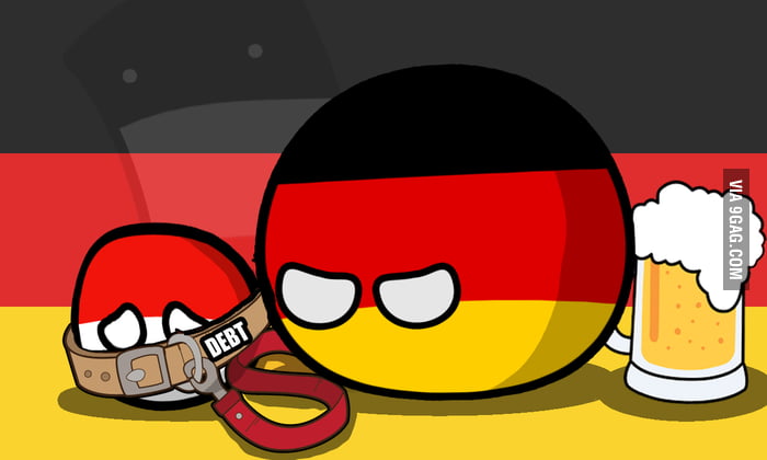 Countryball #1 - Germany! (REMAKE) - 9GAG